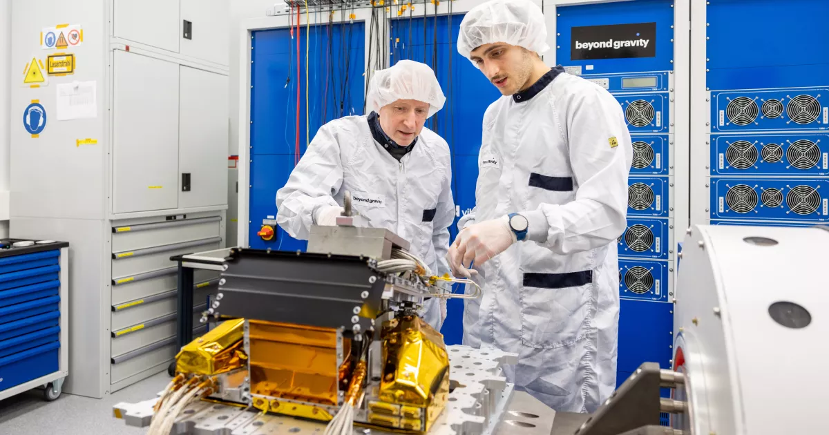 Beyond Gravity: 100 Steering mechanisms contracted | Beyond Gravity